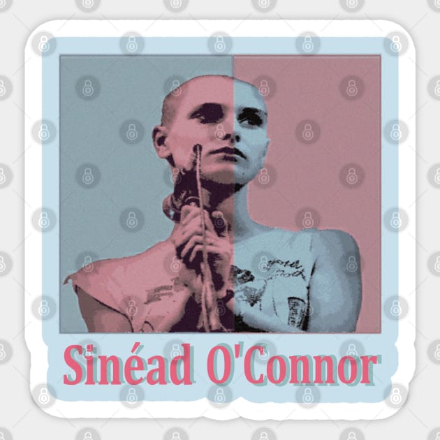 Sinead Connor Art - Sinead Oconnor - Sticker | TeePublic
